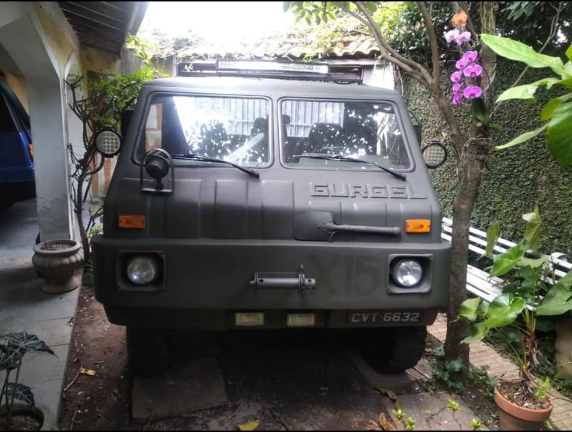 Gurgel X15 pick up | army green | 1600cc - Kombi Kings