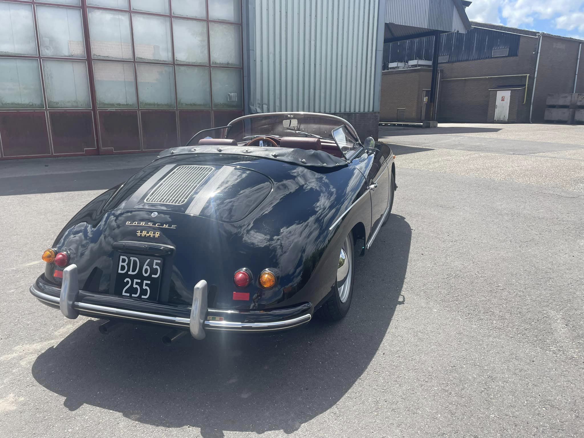 Porsche 356 speedster APAL | black - Kombi Kings