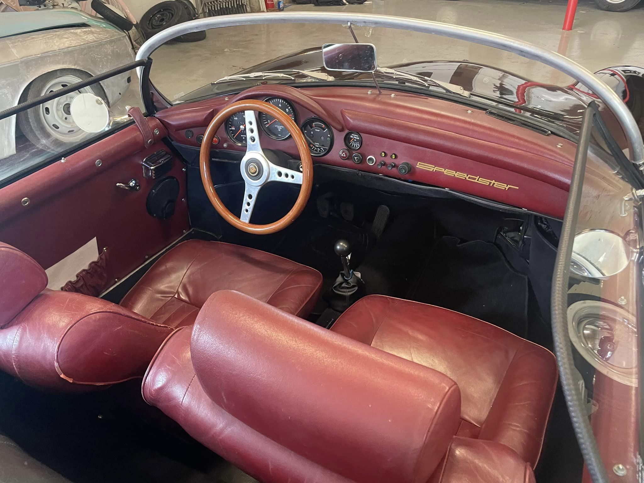 Porsche 356 speedster APAL | black - Kombi Kings