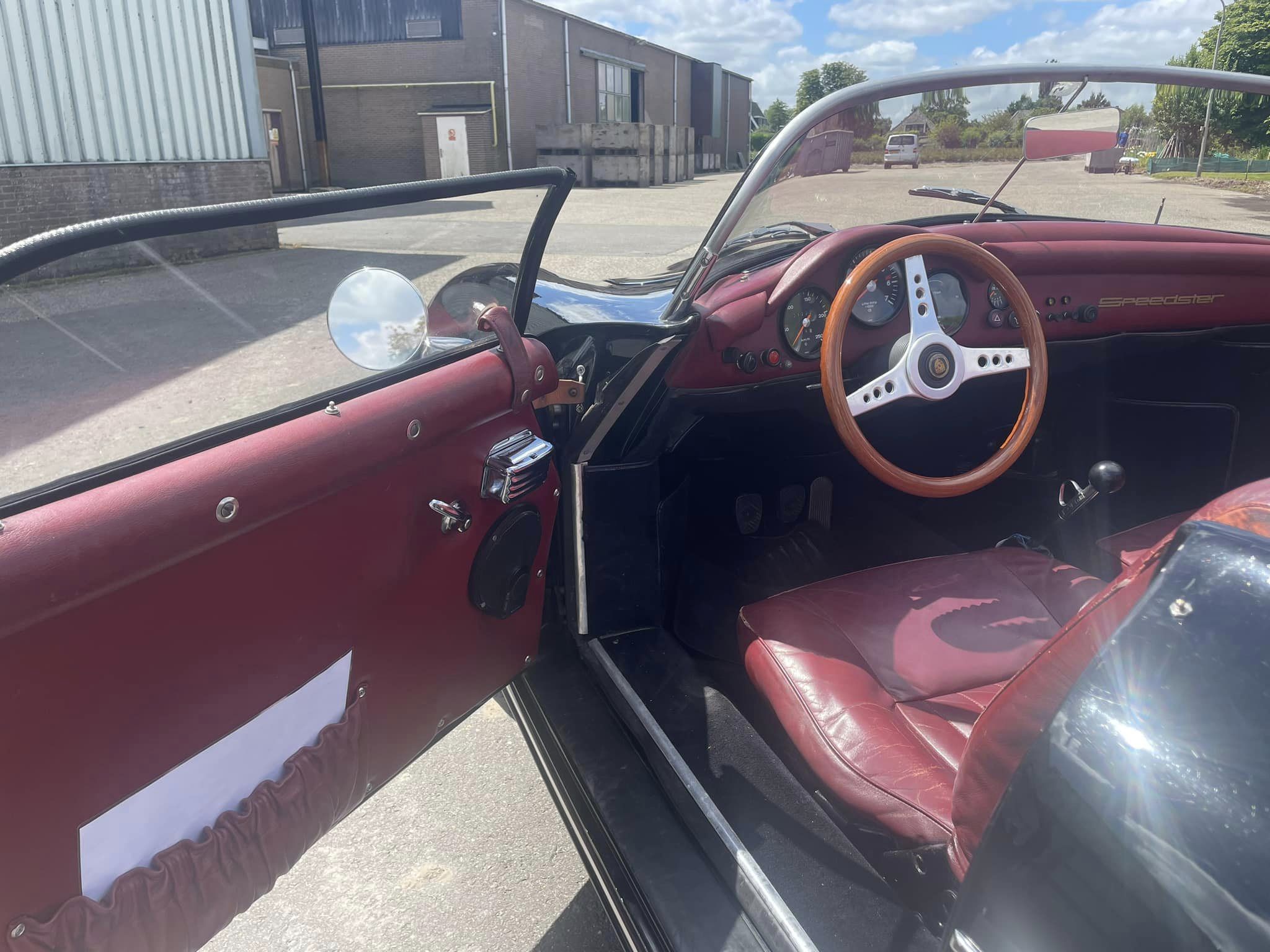 Porsche 356 speedster APAL | black - Kombi Kings