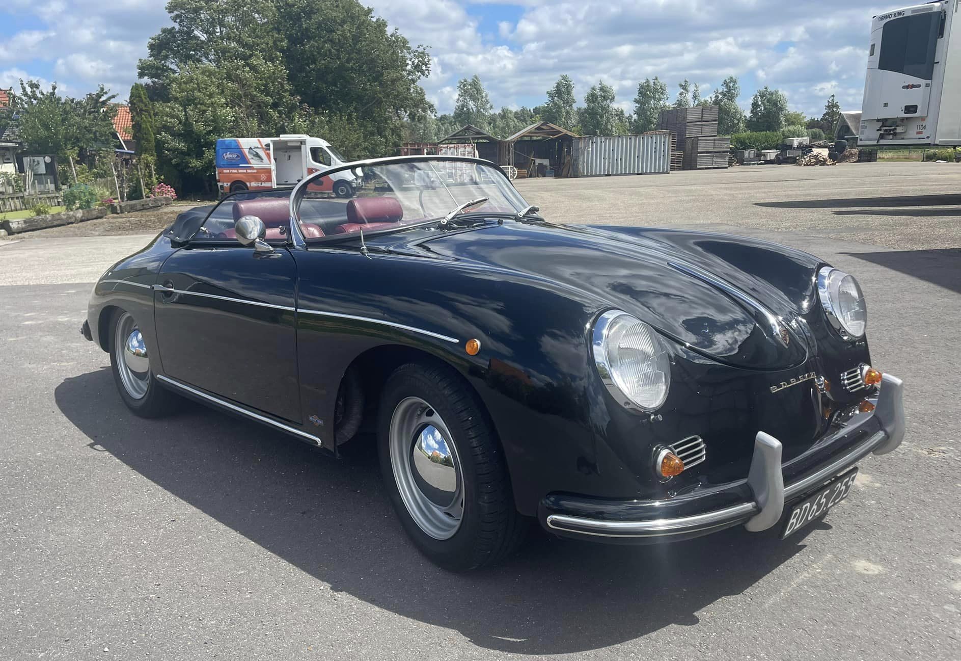 Porsche 356 speedster APAL | black - Kombi Kings