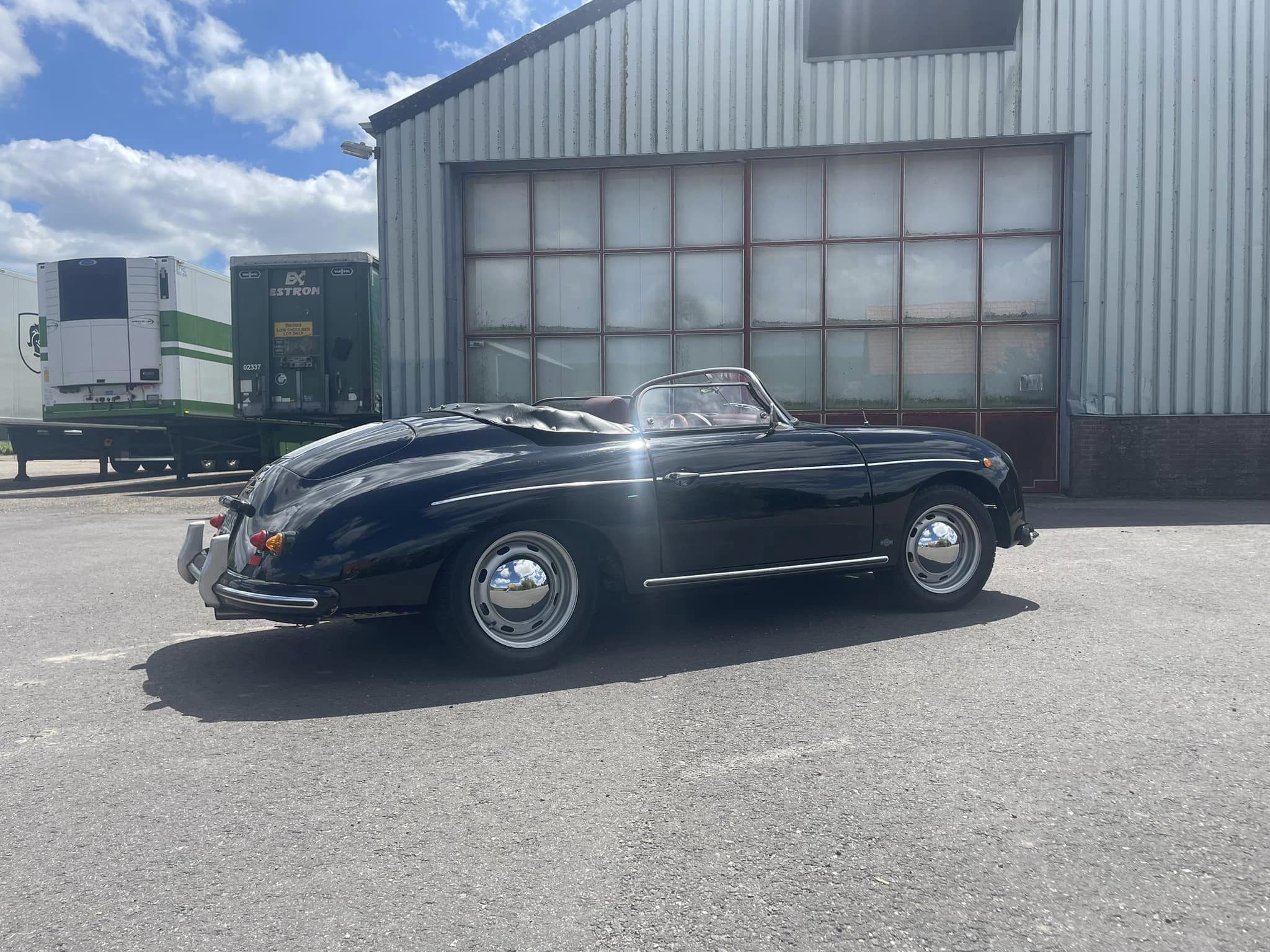Porsche 356 speedster APAL | black - Kombi Kings